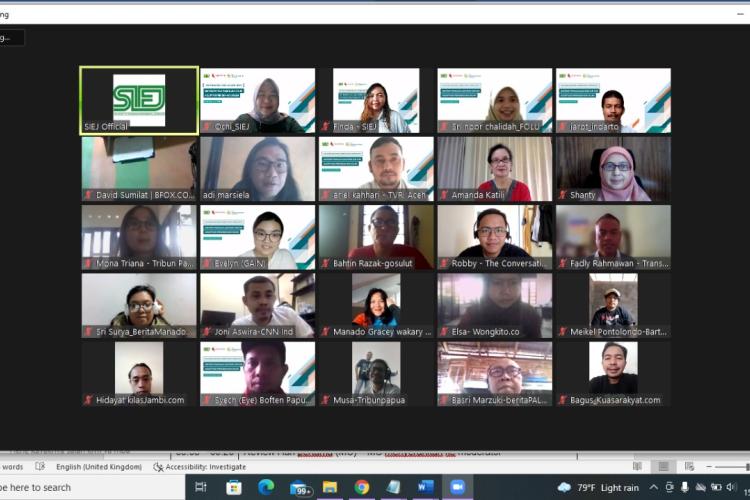 50 Jurnalis Indonesia Belajar Sistem Pangan di Program Kelas Belajar SIEJ dan FOLU Coalition ...
