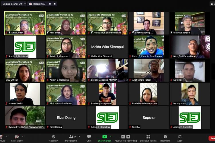 Journalist Workshop #2 : Masyarakat Adat sebagai Penjaga Hutan | SIEJ - Masyarakat Jurnalis ...
